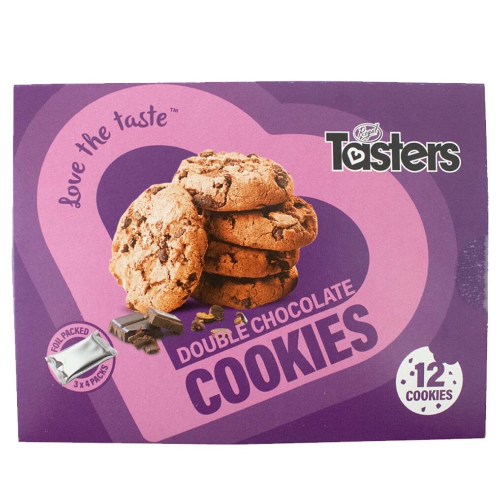 Regal Tasters Double Chocolate Cookies 12pks x 12pcs – Pak National
